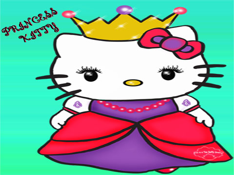 Duffy Draws: Princess Hello Kitty Wallpaper