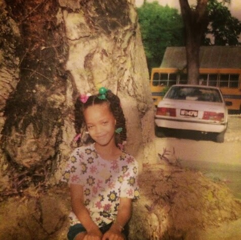 Rihanna Shares Childhood Pictures - NaijaGists.com - Best And Latest ...