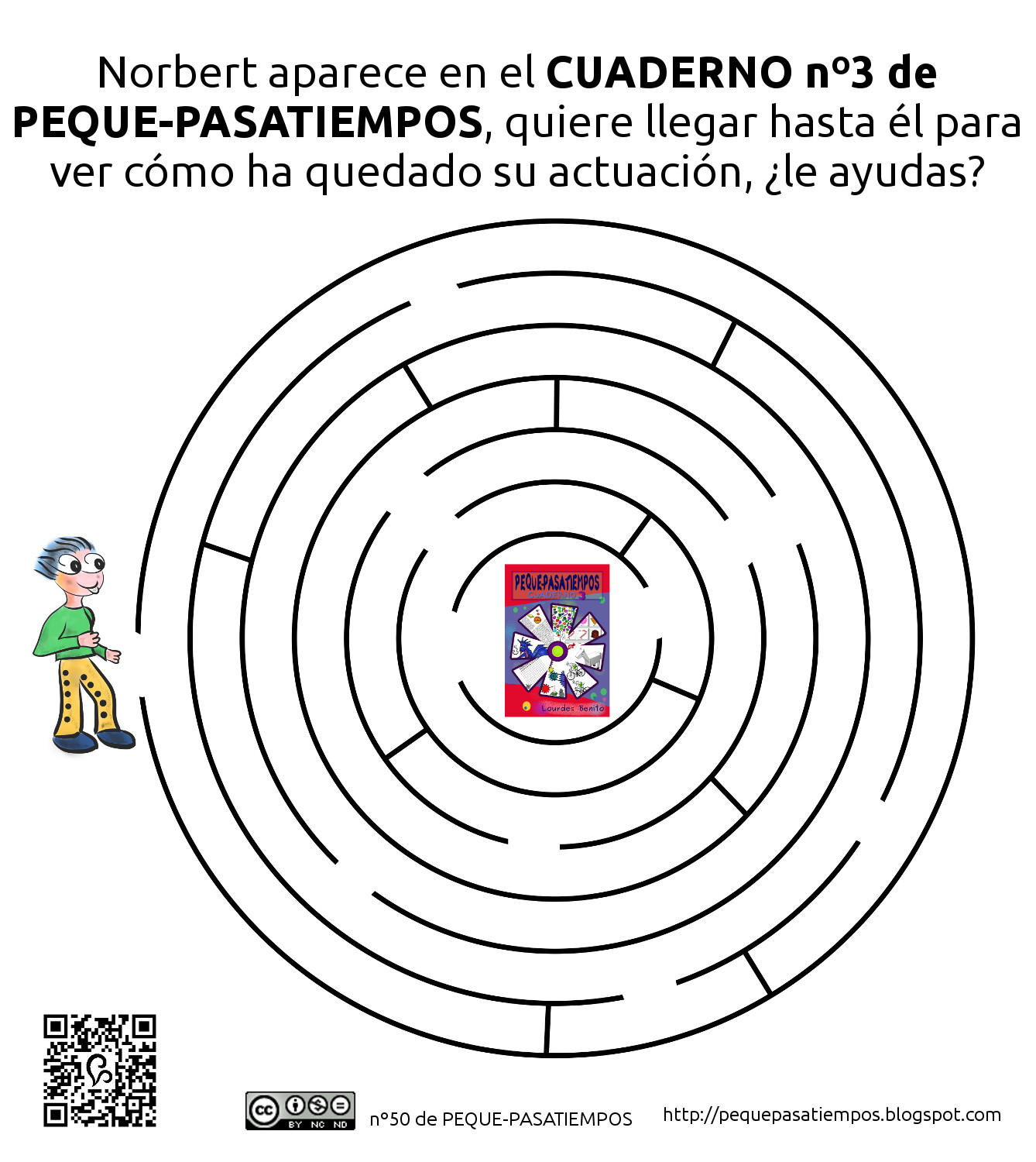 Peque-pasatiempos: Laberintos