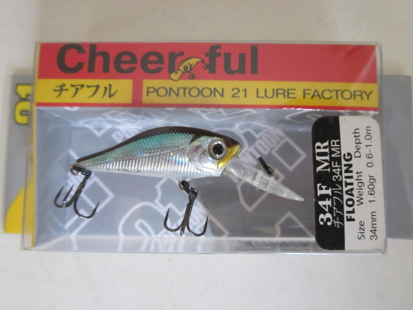 Відгук про воблер Pontoon 21 Cheerful 34F-MR