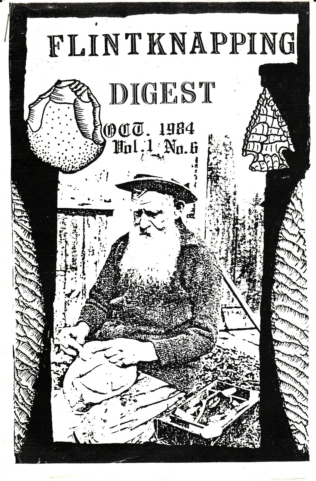 FLINTKNAPPING HALL OF FAME: Ray Harwood. Flintknapping Hall of Fame ...