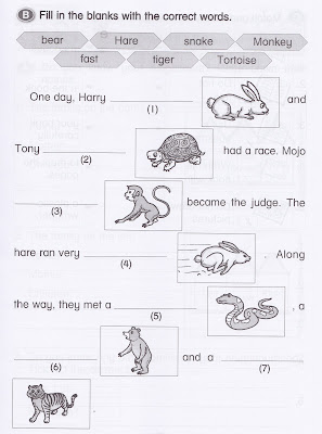 KSSR Year 1 English: Exercise