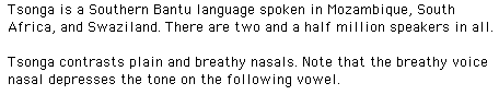 ALL SHANGAANS ARE TSONGA, BUT NOT ALL TSONGAS ARE SHANGAAN.