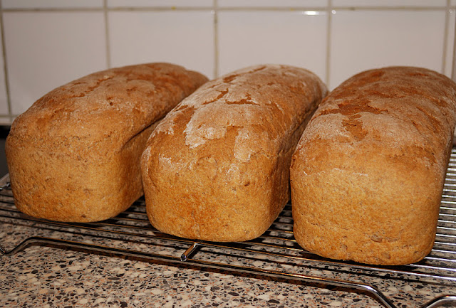 No' Muffins: Fullkornsbrød med rugmel