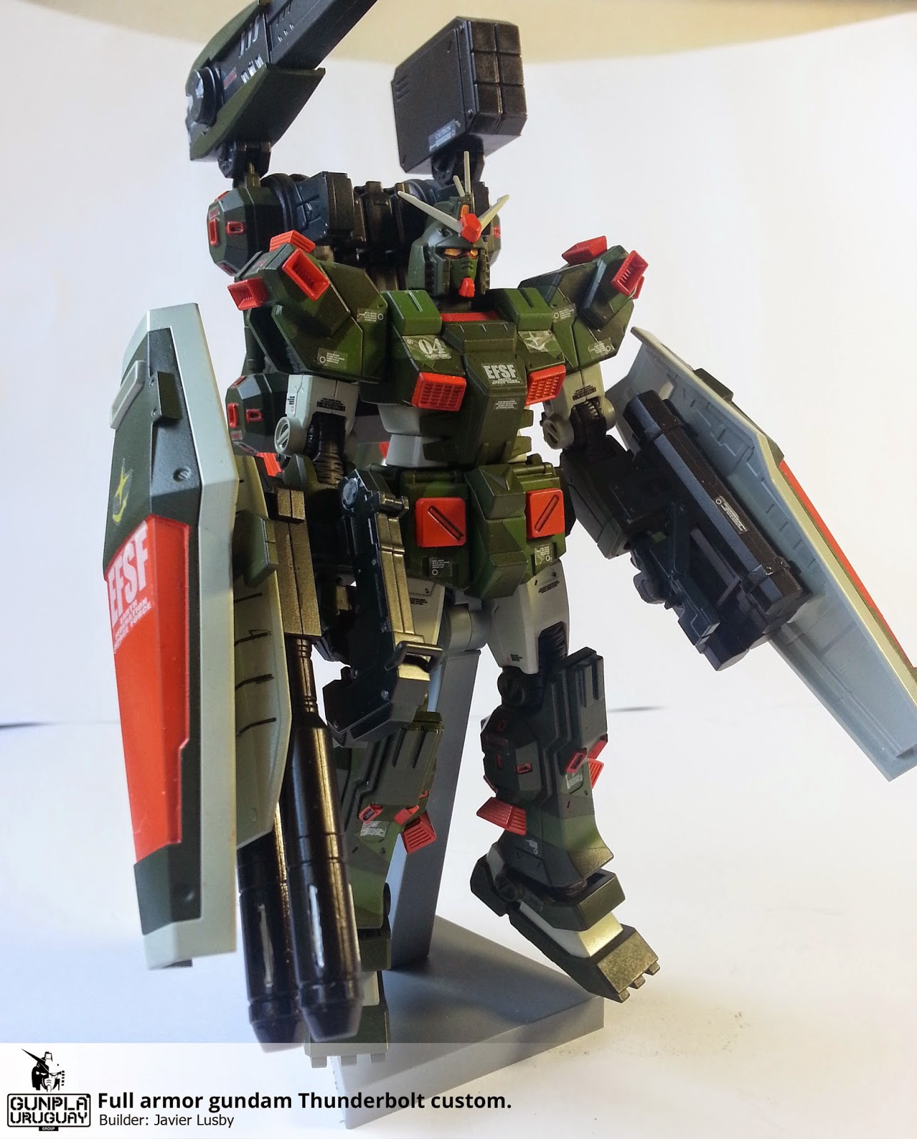 HG Thunderbolt FA Gundam (Original FA Gundam colors)
