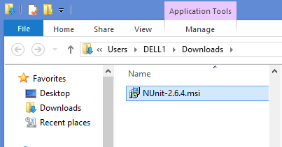 C# - NUnit GUI Runner installation. | Automation Home