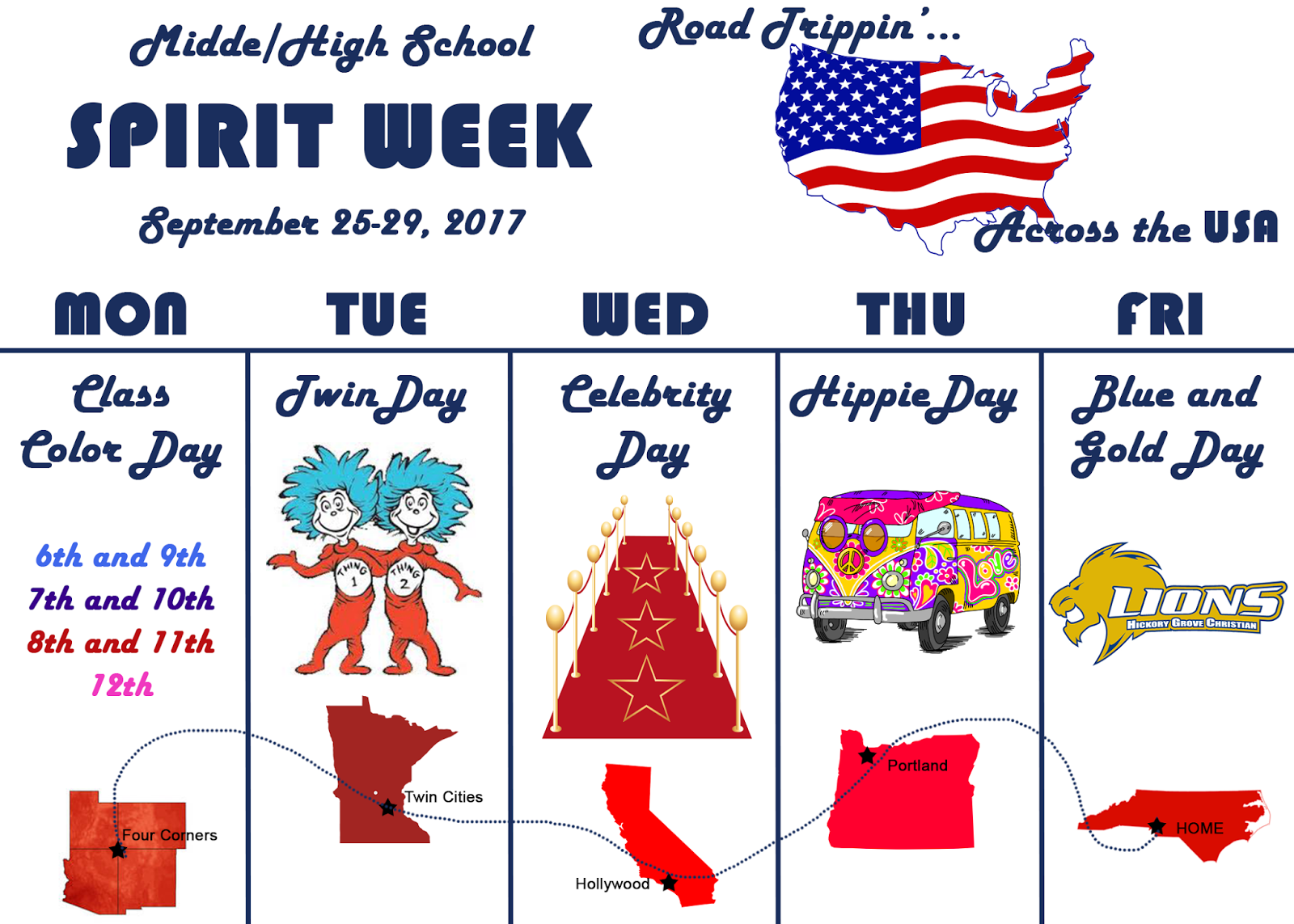 HGCS High School Announcements High School Spirit Week hgcs-high-school-announcements-high-school-spirit-week
