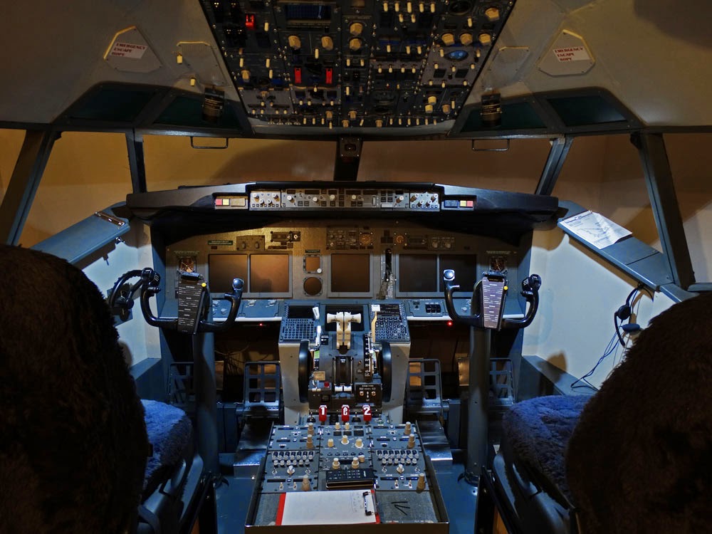 Boeing 737 Homecockpit: Beleuchtung Cockpit / neu Map Light