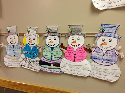 Teaching With Moxie: Snowman Place Value
