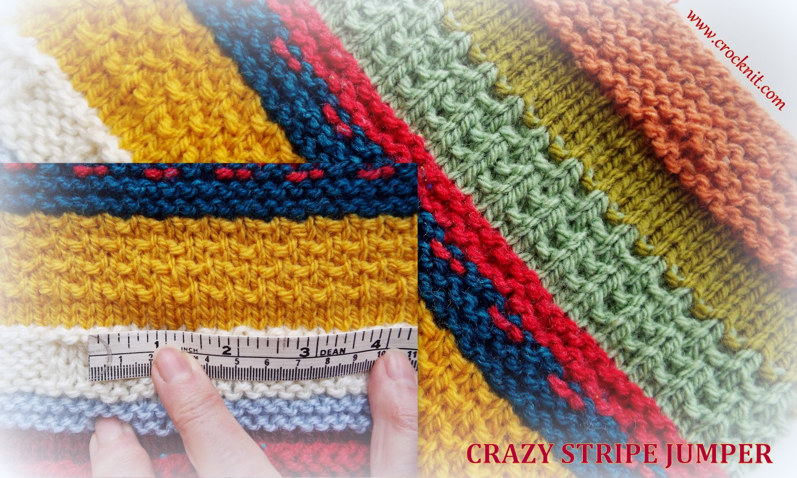 MICROCKNIT CREATIONS: Knit me a CRAZY STRIPE JUMPER