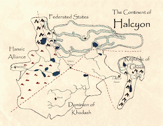 Harbinger's End: The Continent of Halcyon
