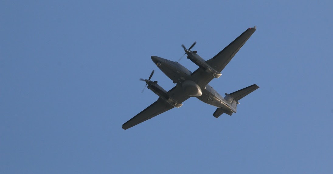 Michigan Exposures: A Department of Homeland Security Plane Flies Over