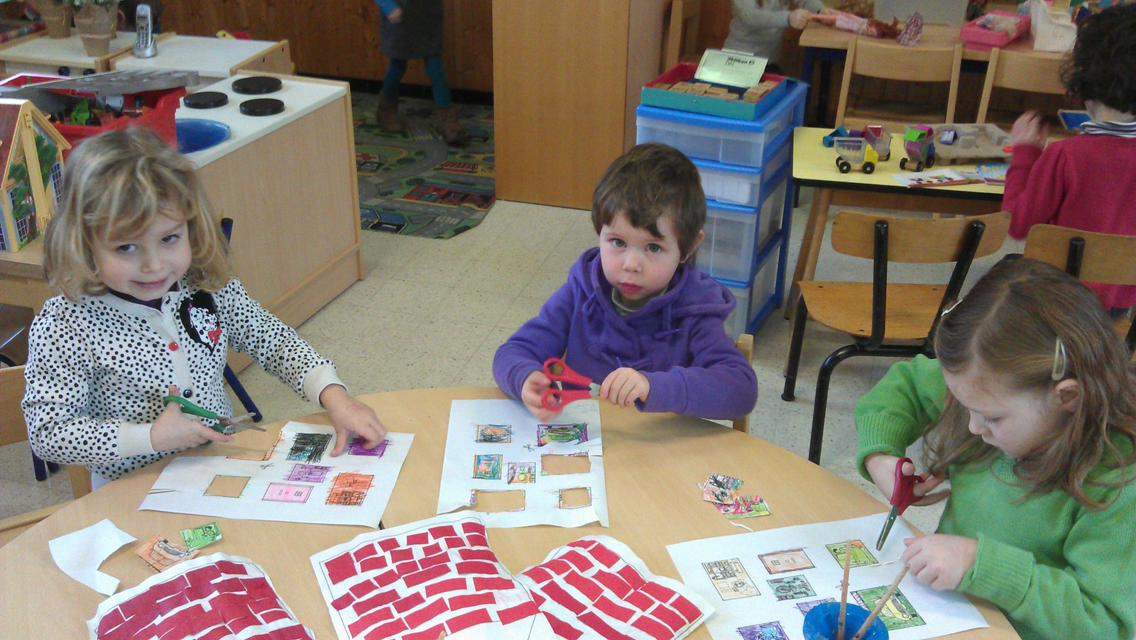 de avonturen van K2: thema huizen/bouwen...