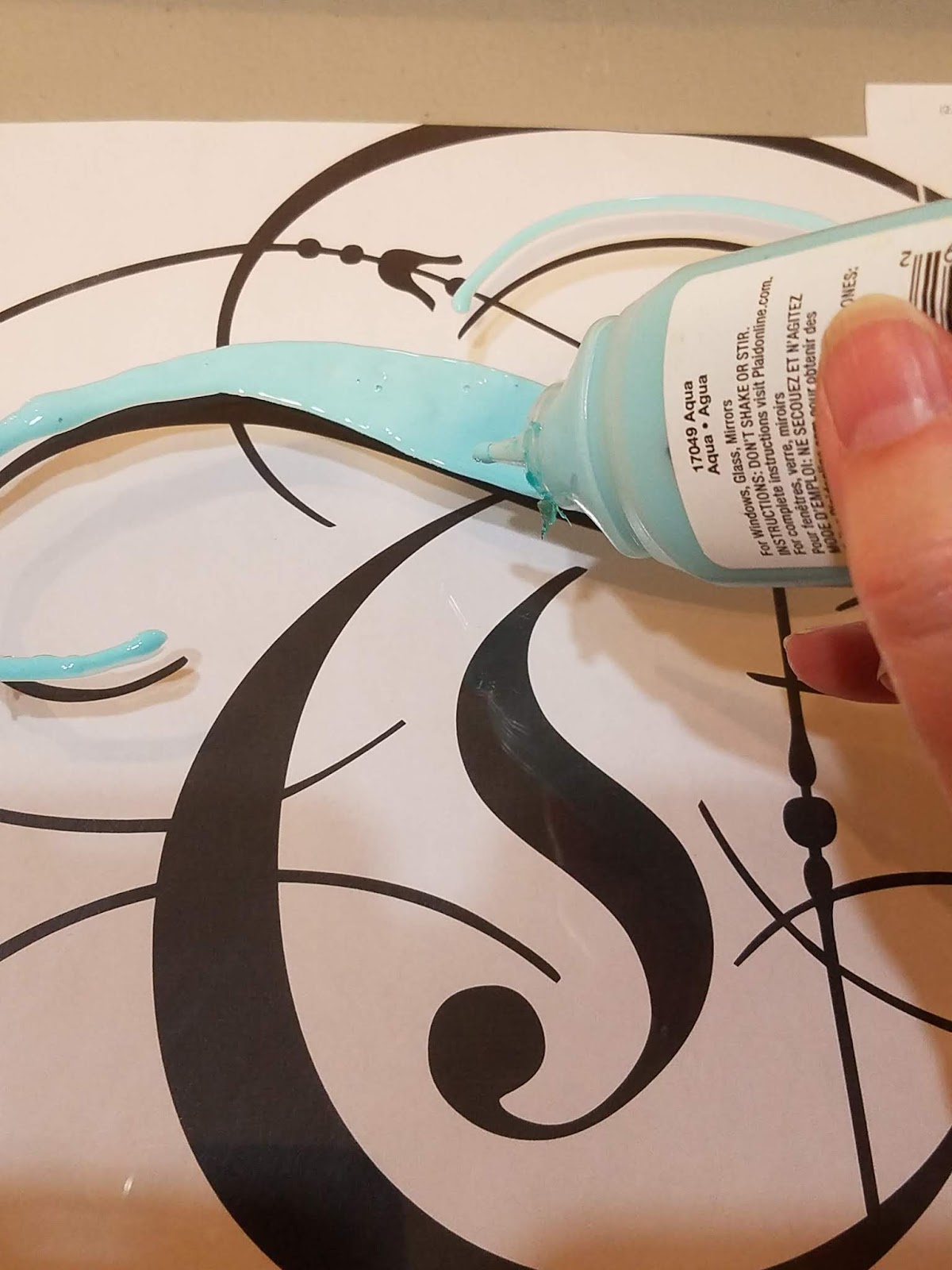 How to Paint Glass with Gallery Glass and Crystals