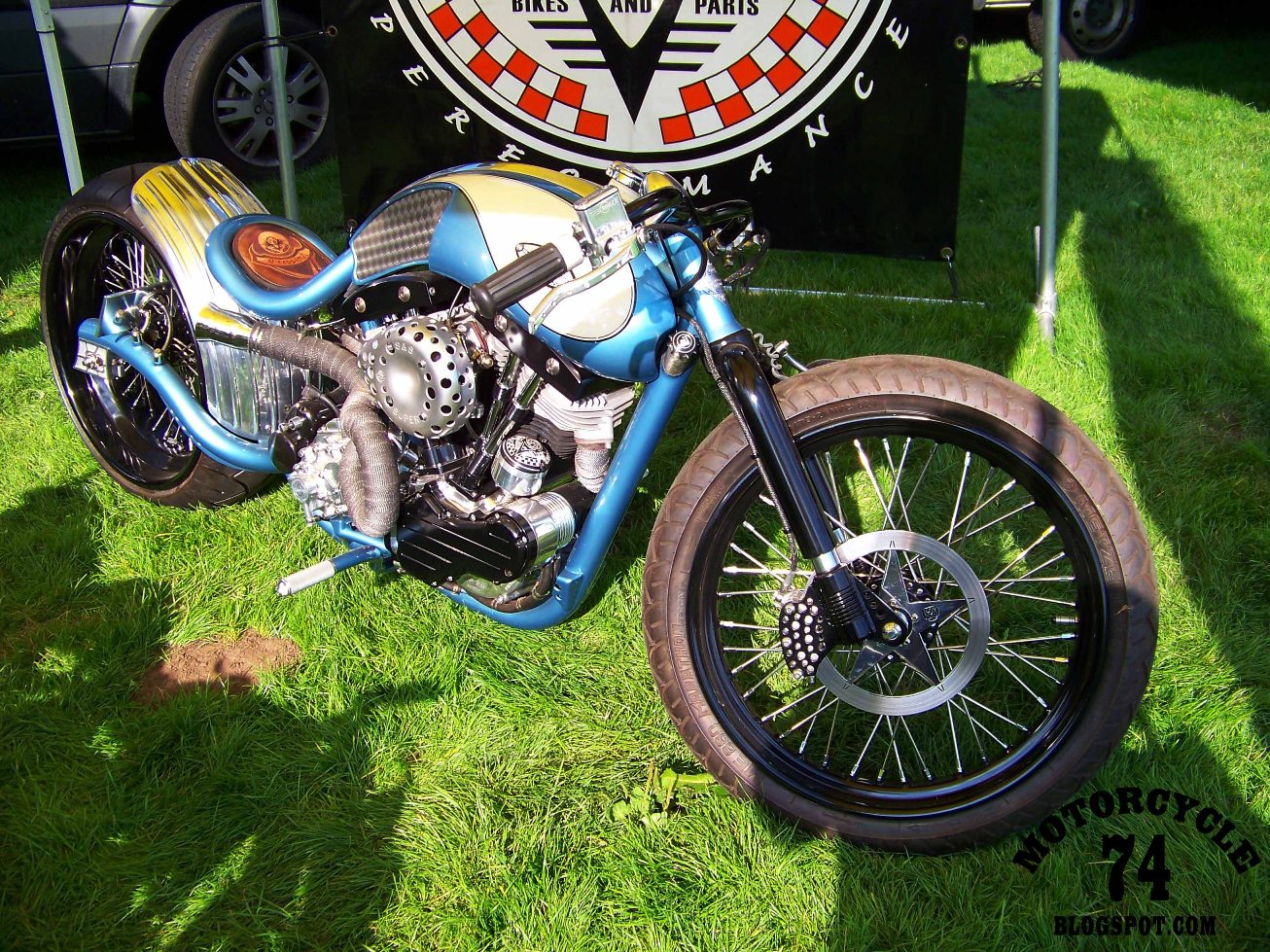 MOTORCYCLE 74: Rockabilly day Belgium 2011 - motorcycle photo's