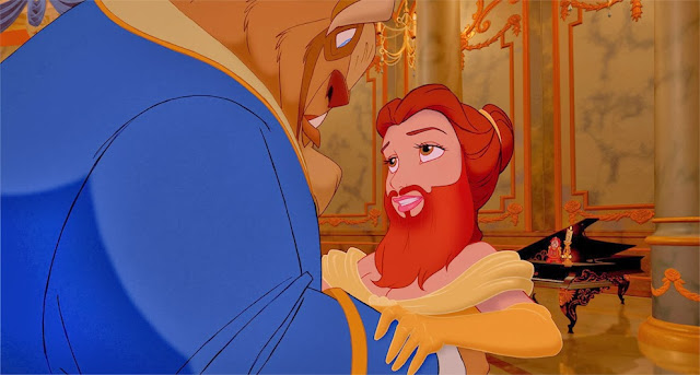 astelvio: Your Favorite Disney Princesses...With Beards!