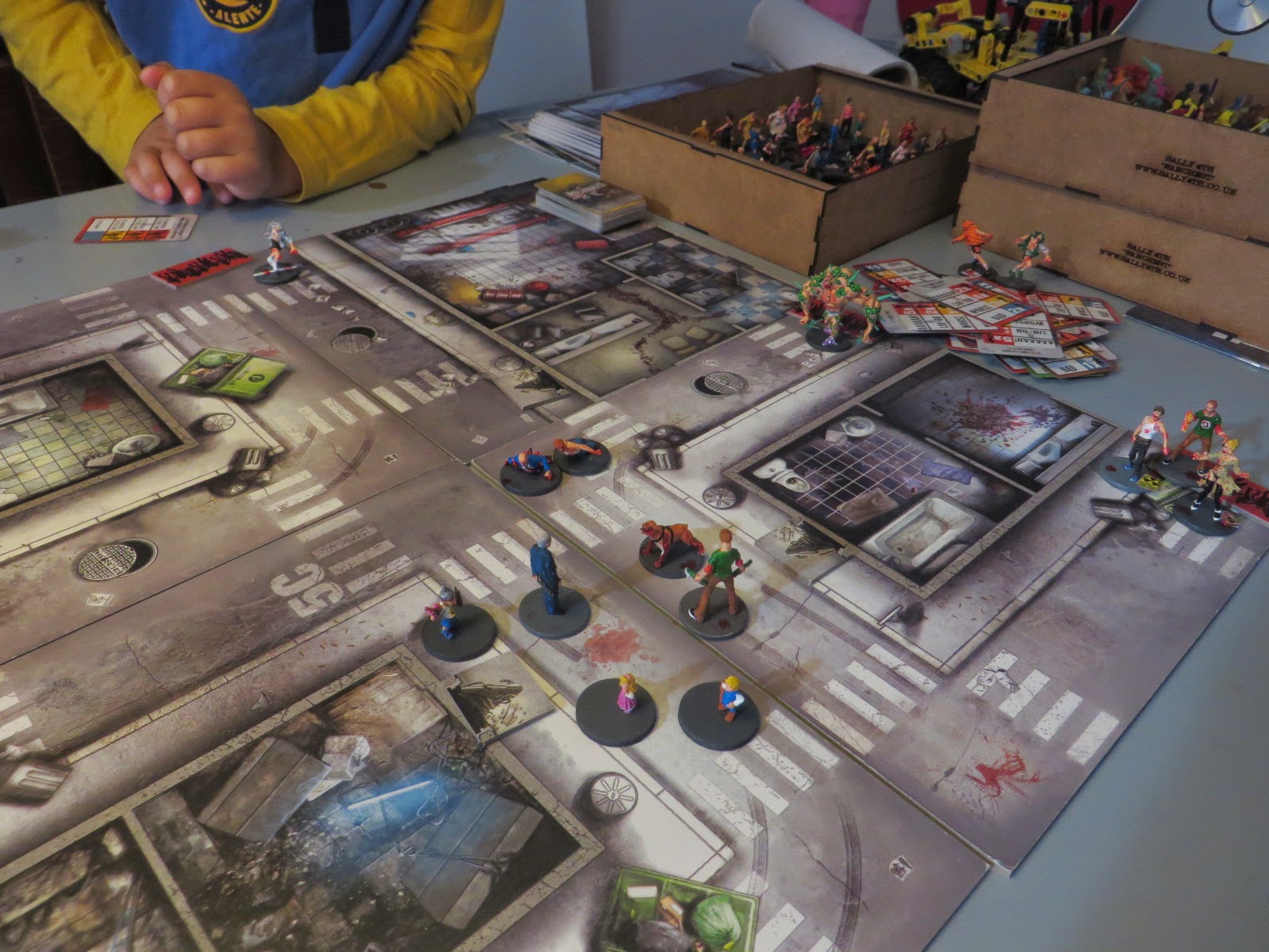 Zombicide!: Spontaneous Zombicide with the boys! Zombie Link is ...