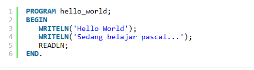 Materi Dasar Pascal 1- Perkembangan Bahasa Pemograman Pascal ~ Muslimah ...