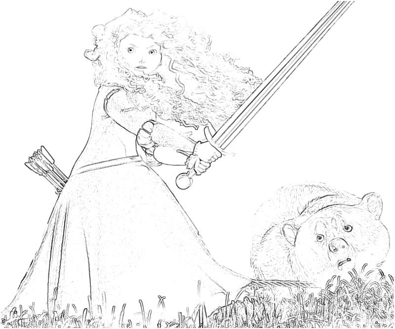 Disney Pixar Brave Merida Family | Surfing