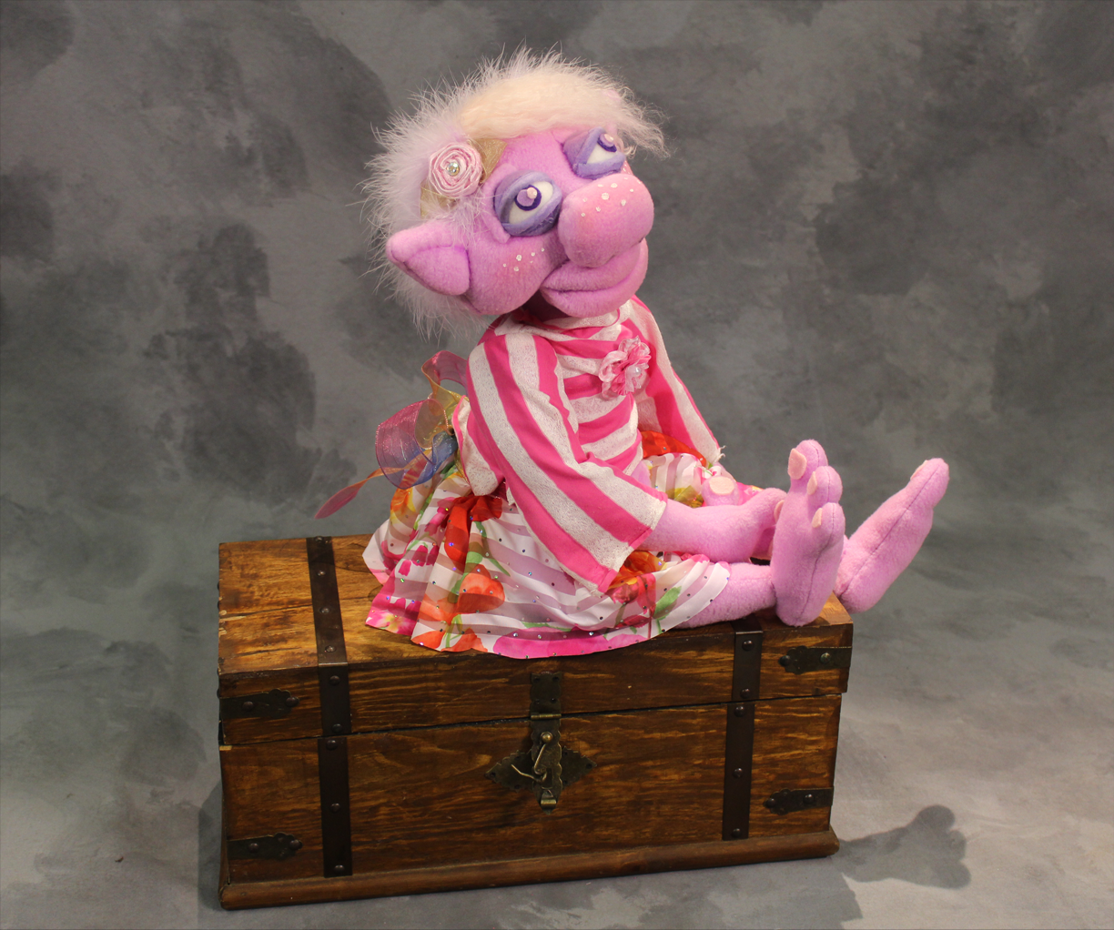 Fairy Willow's Troll Factory: Cornwall Purple Troll, 2 foot tall Soft ...