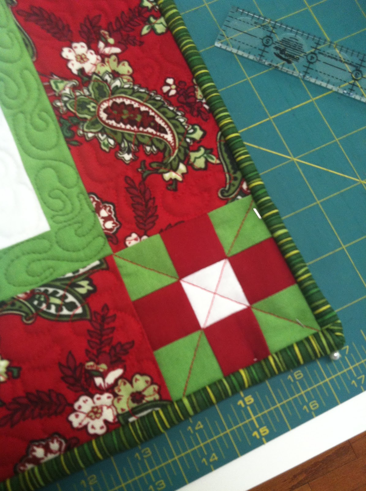 Ramblings of a quilter: A Finish - Christmas Twilling Project!