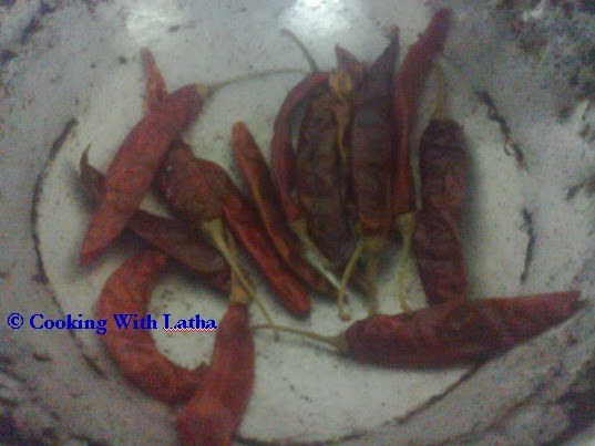 Latha's Kitchen: Kollu Chutney / Kulith dal Chutney / Horse Gram Chutney