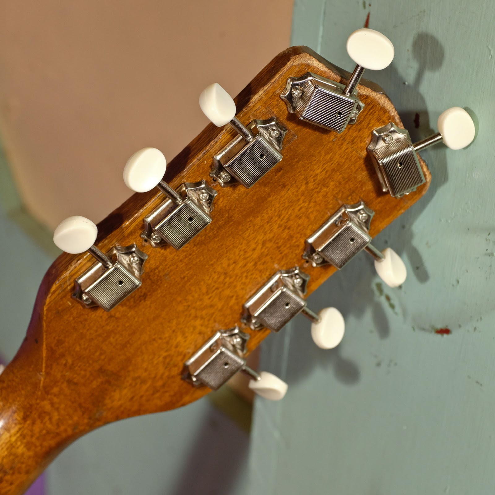 1939 Harmony-made Bruno Archtop Nylon-Strung Mandocello Conversion