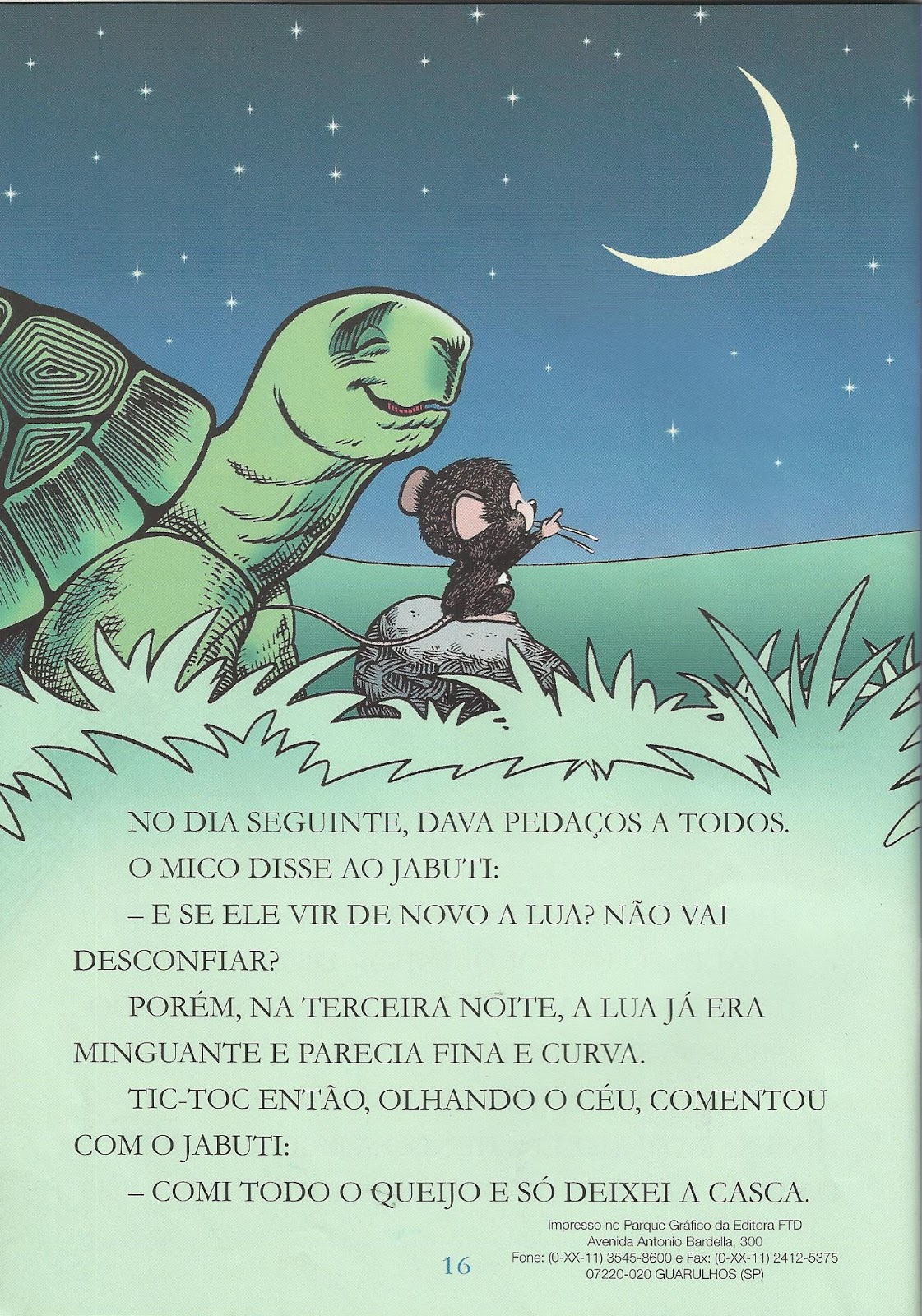 Pedagogia - Ideias práticas: O RATINHO E A LUA