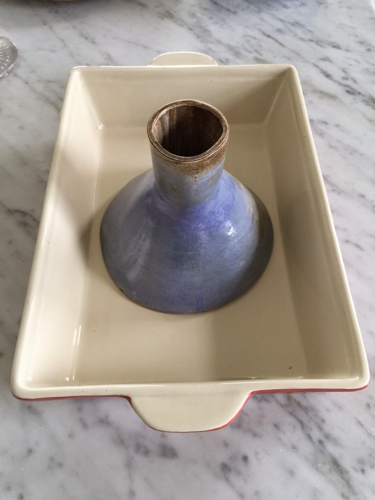 Kolene Spicher: Chicken Roaster Thing - Hand building Pottery