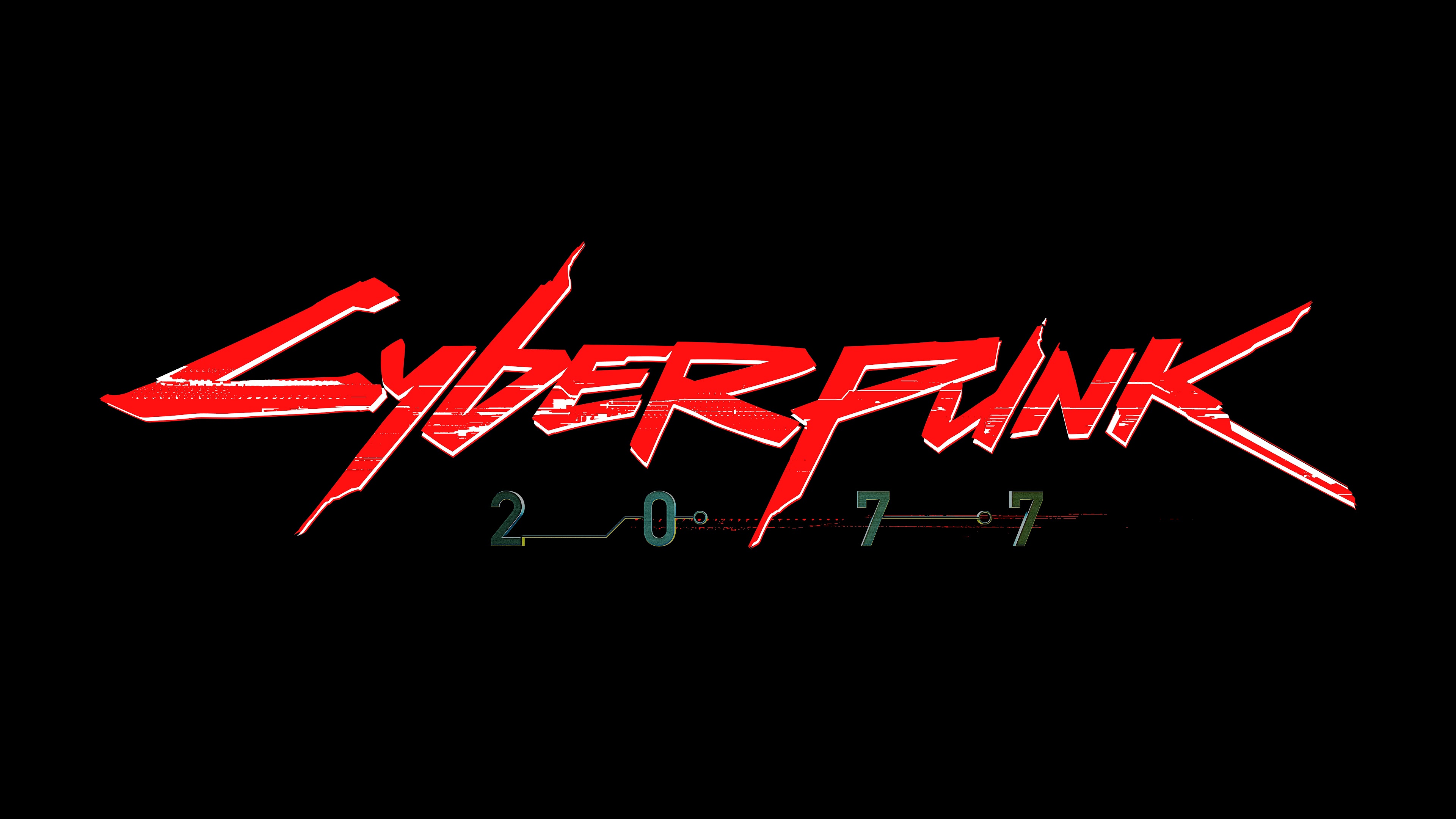 Cyberpunk 2077, Red, Logo, 8K, #36 Wallpaper PC Desktop
