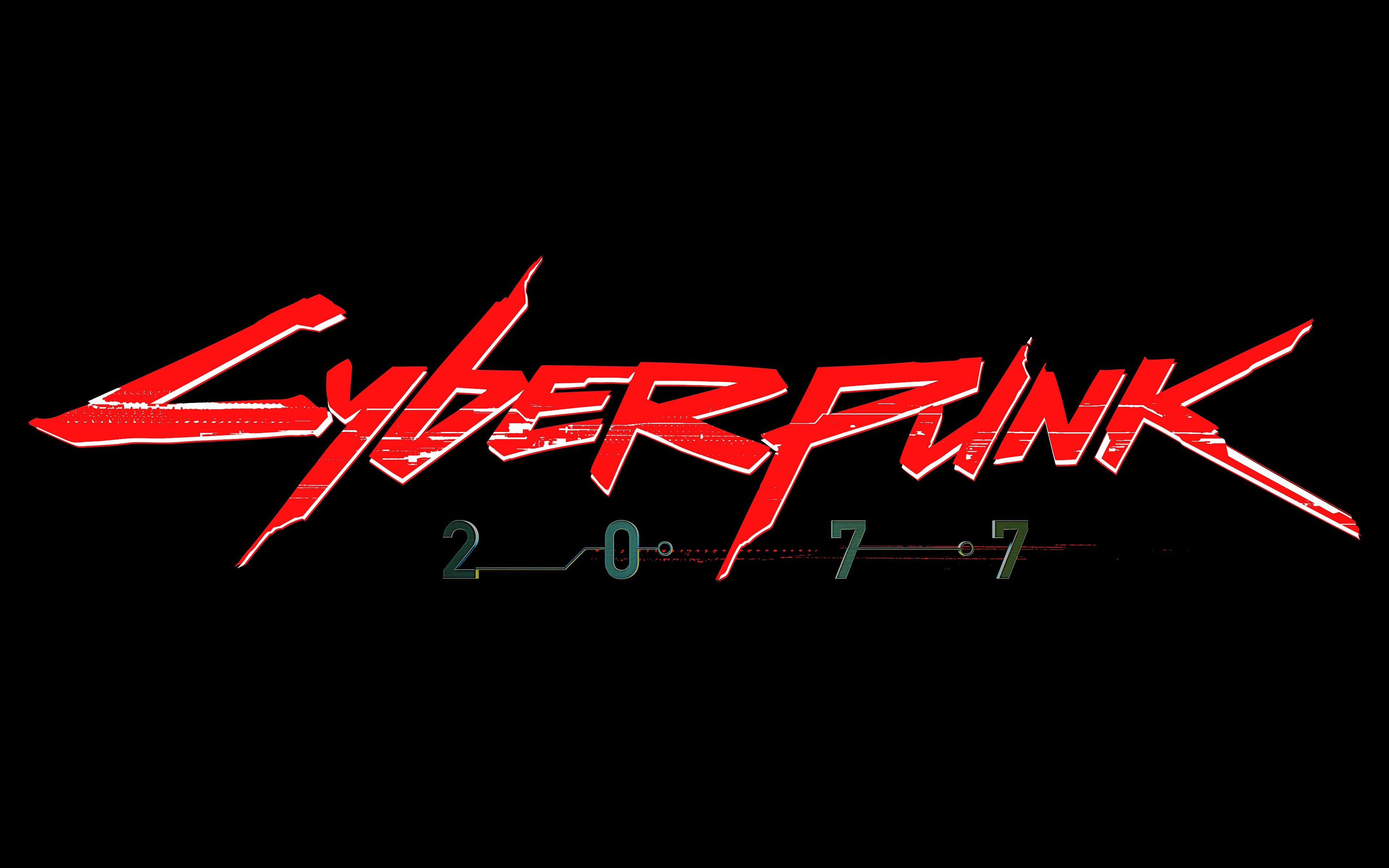 Cyberpunk 2077, Red, Logo, 8K, #36 Wallpaper PC Desktop