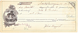 Boulevard de L'antique - Retro Scraps: Antique Checks