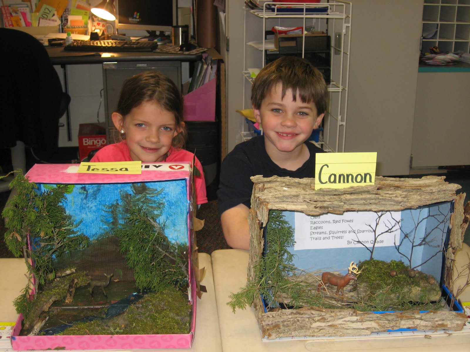 First Grade Fun: Diorama Day