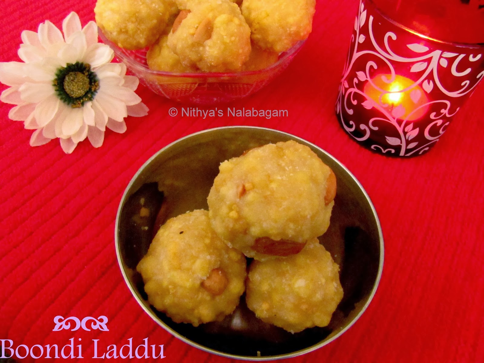Boondi Laddu | Boondi Ladoo |Nithya's Nalabagam