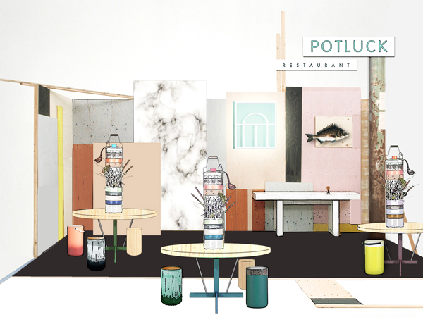 Homebuildlife: The Potluck Restaurant