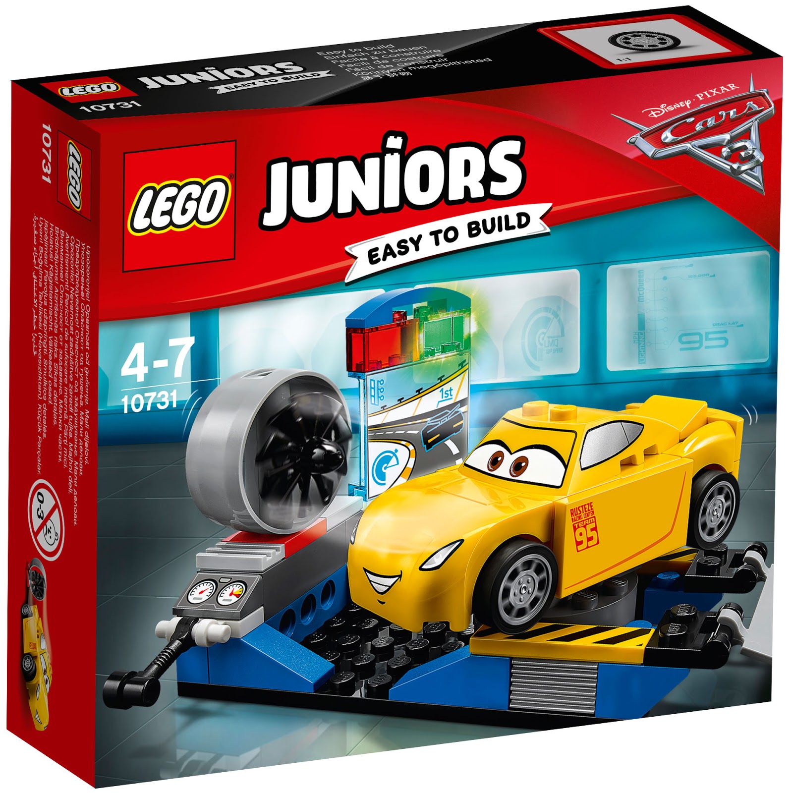 SkaViLeka.se: LEGO Cars 3 perfekta byggen för nybörjaren.