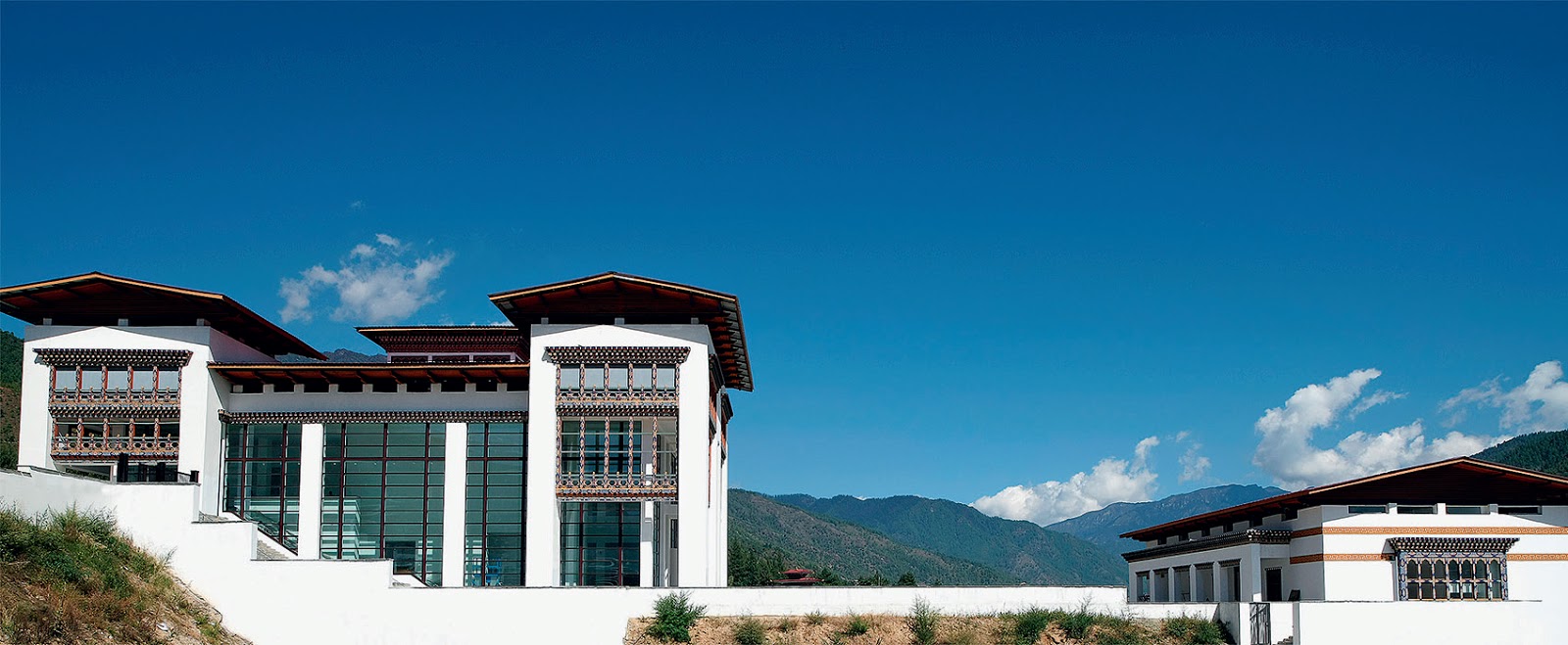 Bhutan Land Of The Thunder Dragon: Royal Textile Academy Building