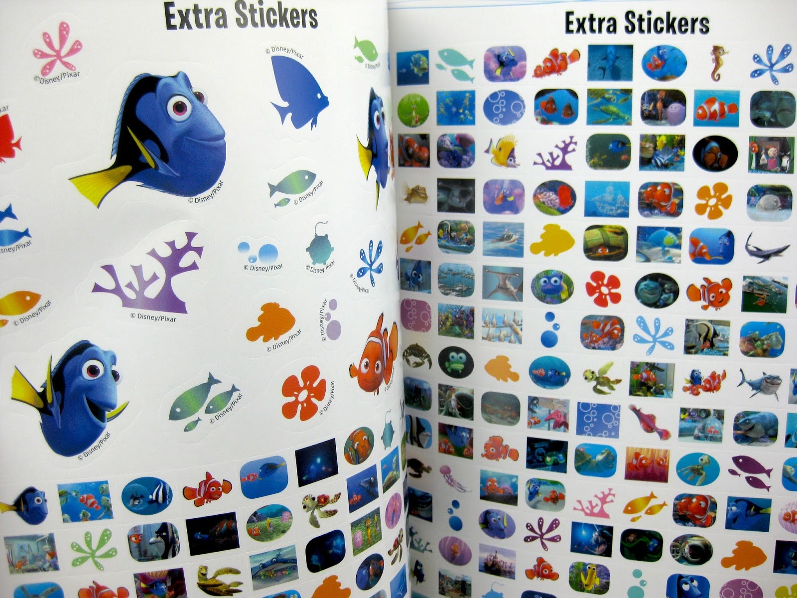 Dan the Pixar Fan: Finding Dory: Ultimate Sticker Collection Book