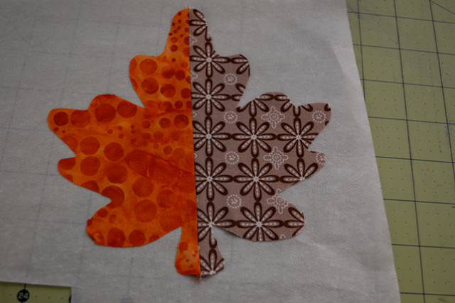Art Threads: Autumn Leaf Quilt Block