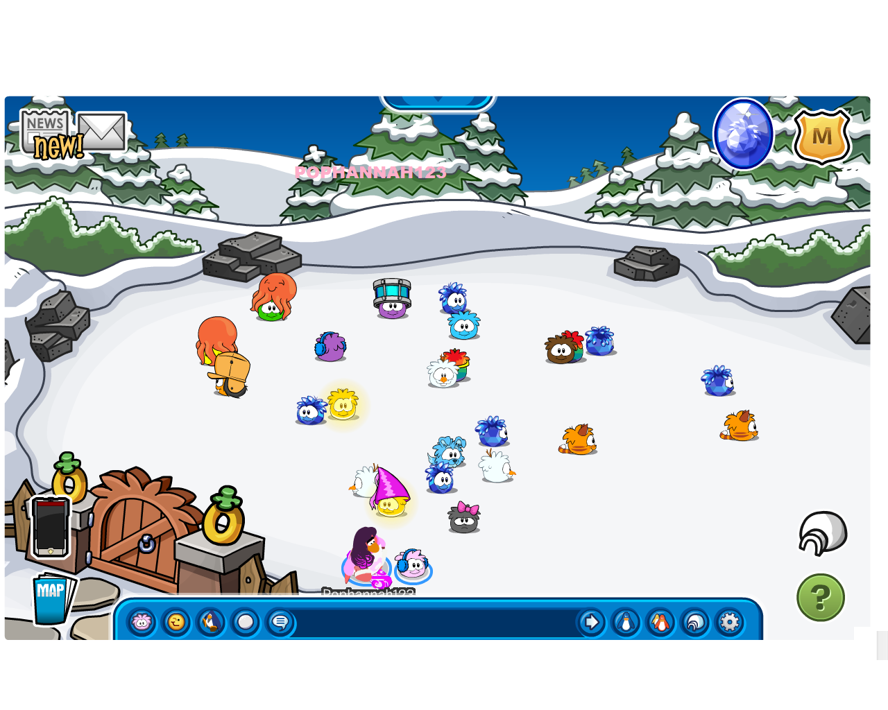 Pophannah123 In CP: I'm addicted to PUFFLES!