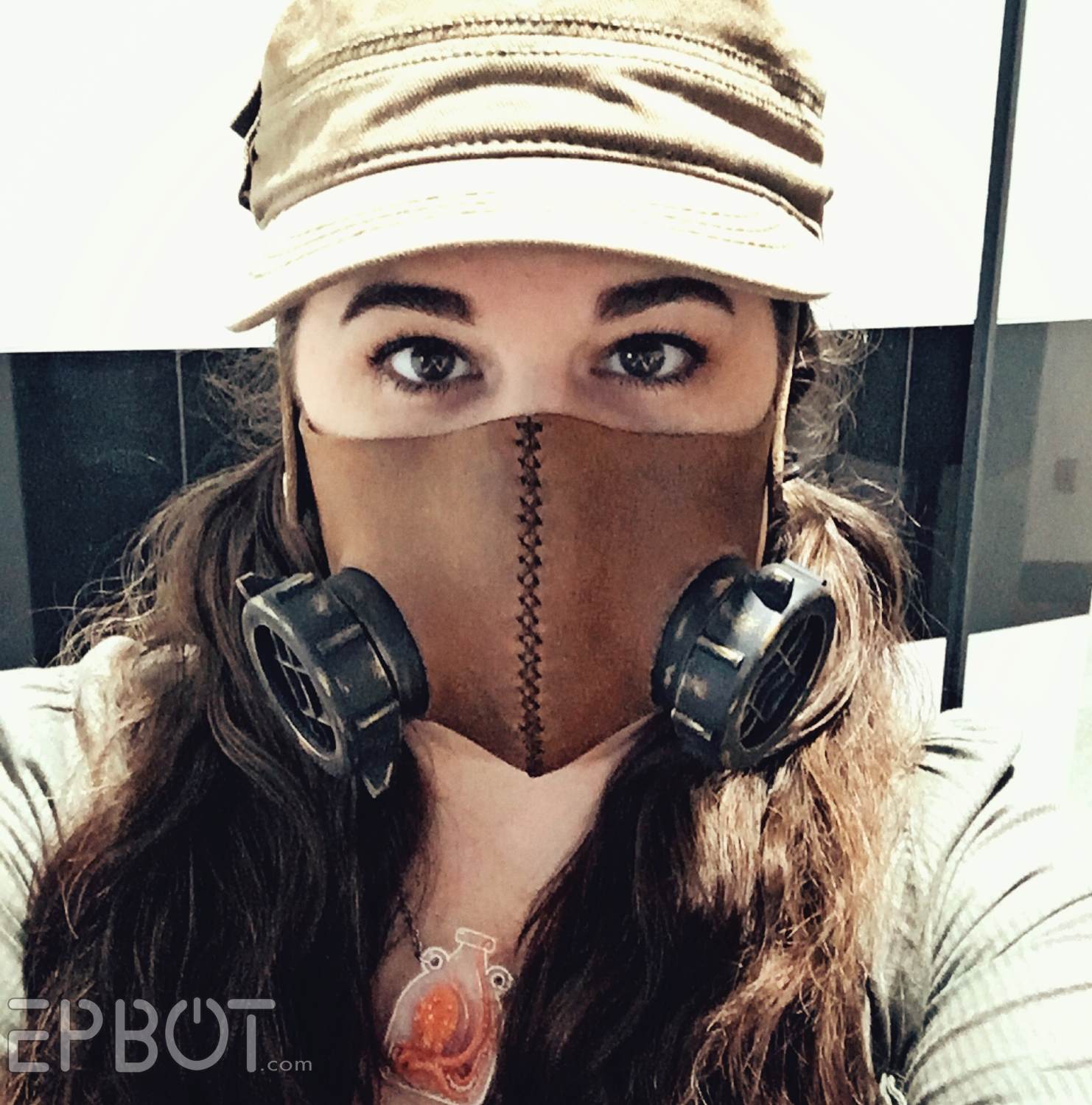EPBOT: My Faux "Respirator" Mask For Cons - Free Template & Tutorial!