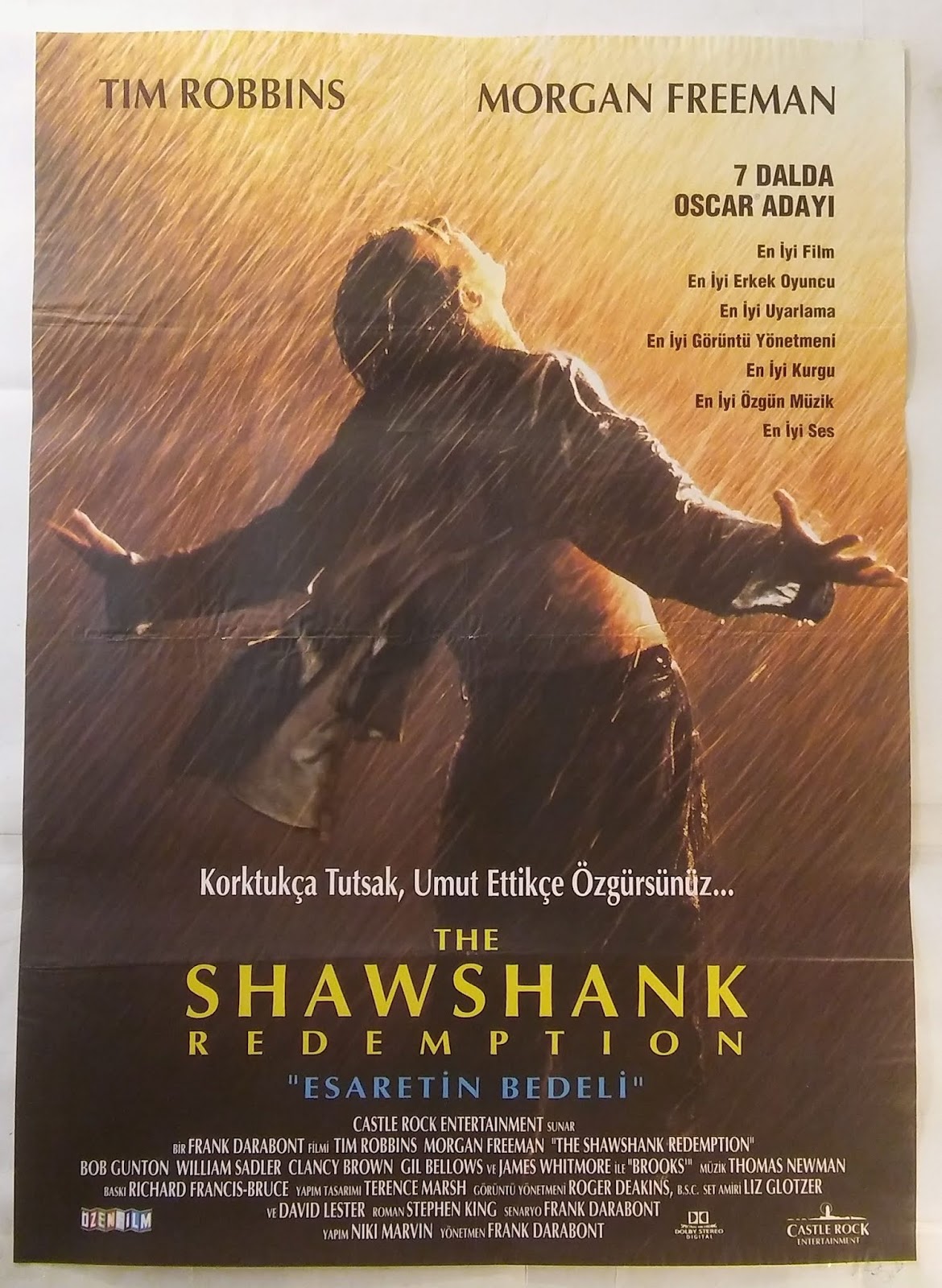 Esaretin Bedeli (The Shawshank Redemption) - Etkili Filmler