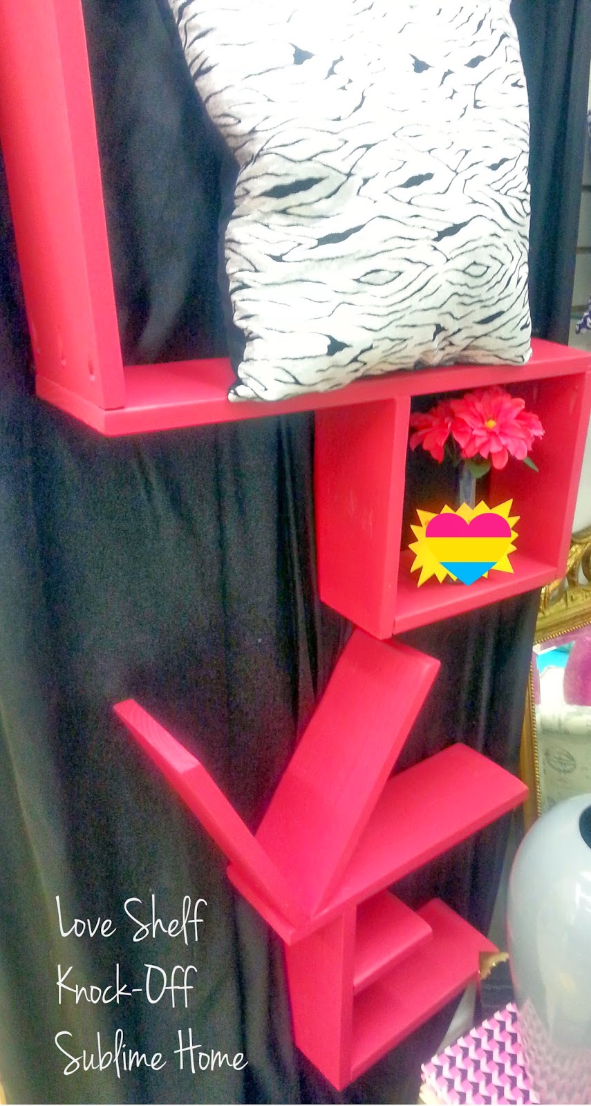 Sublime Home: DIY Love Shelf inspired by Pottery Barn