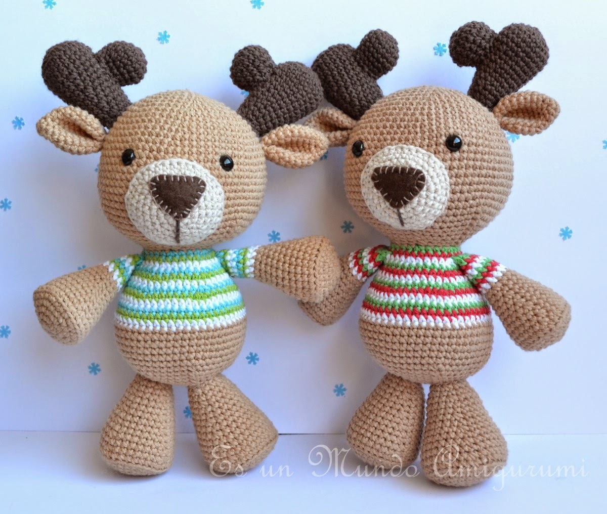 Es un Mundo Amigurumi: Patrón Reno ya a la venta!!!