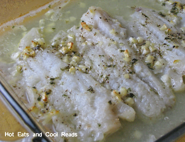 Garlic Butter Baked Pollock Fillets Recipe
