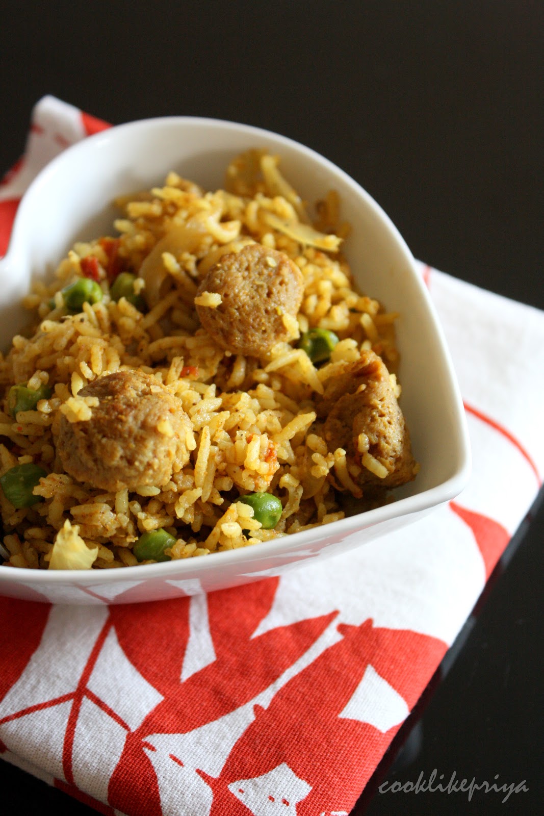 Cook like Priya: Soya Chunks Biryani | Meal Maker Biryani | Meal Maker ...