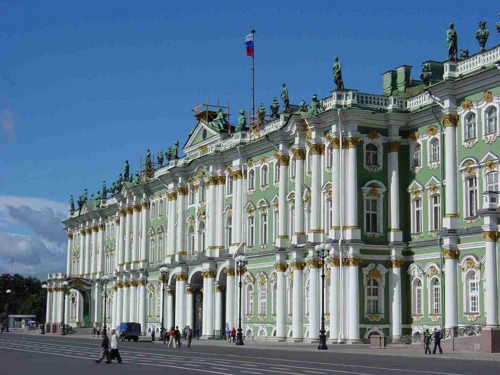Winter Palace in Russia