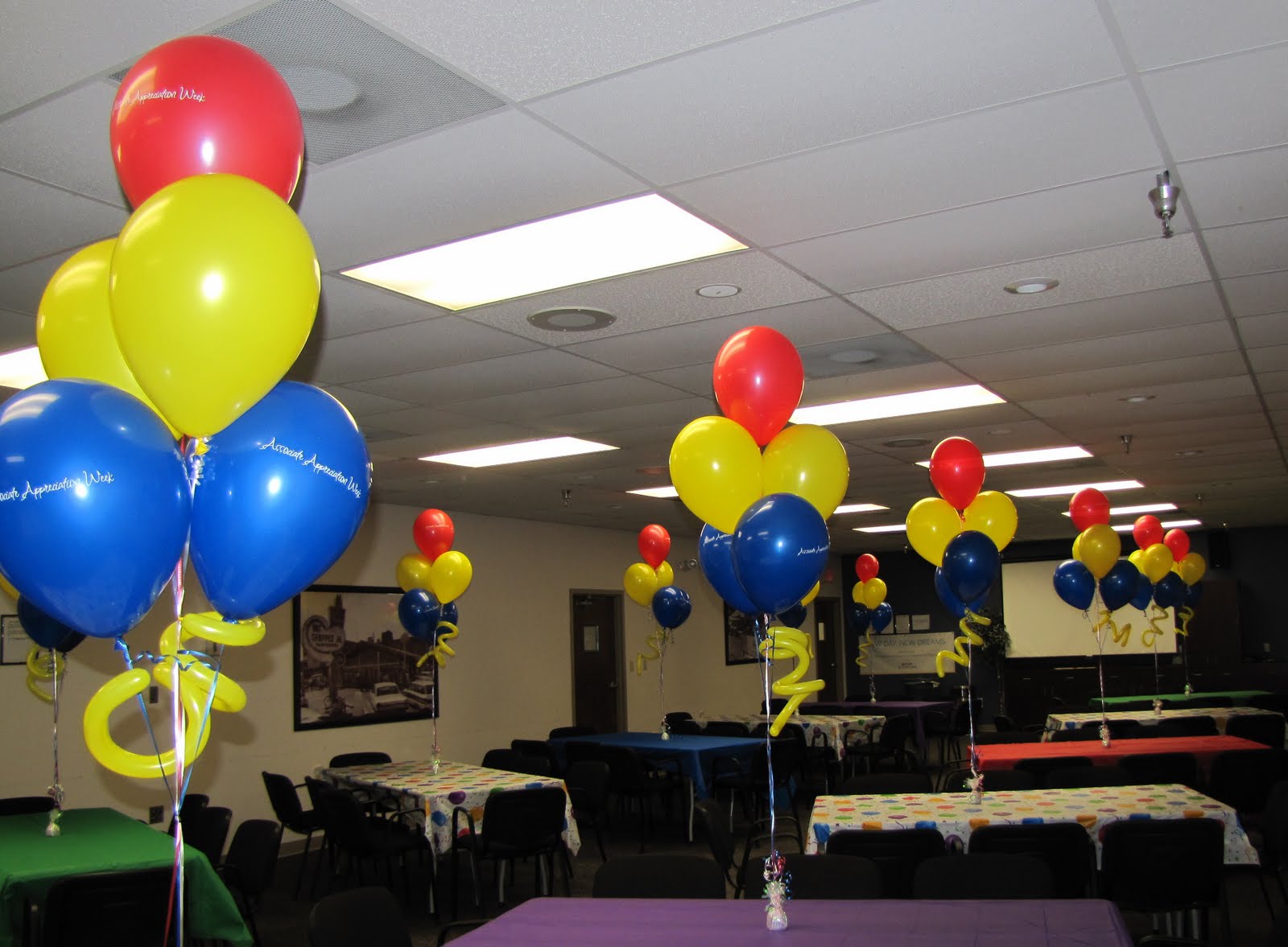 Party People Event Decorating Company: Marriott Associate Appreciation 2011