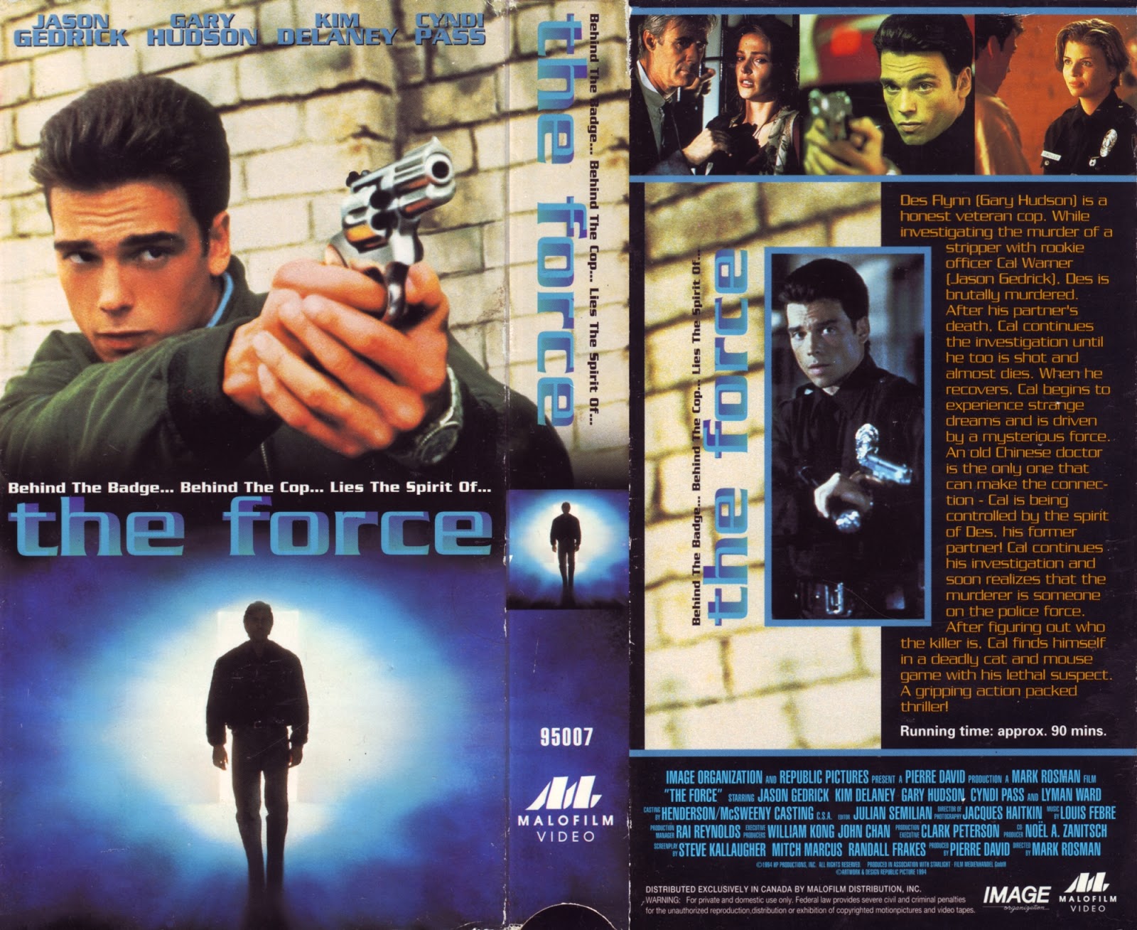 VHS Cover Scans: The Force (1994)