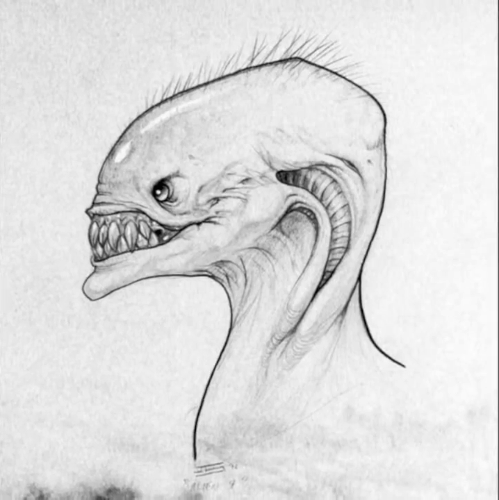 Alien Explorations: Jordu Schell's Alien Resurrection Newborn concept ...